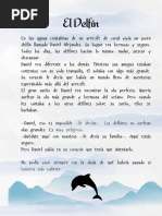 El Delfin La Historia de Un Soñador | PDF | Mar | Sueño