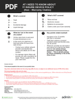 MTN Device Insurance Claim Form | PDF