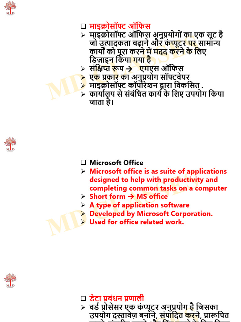 MS Office | PDF