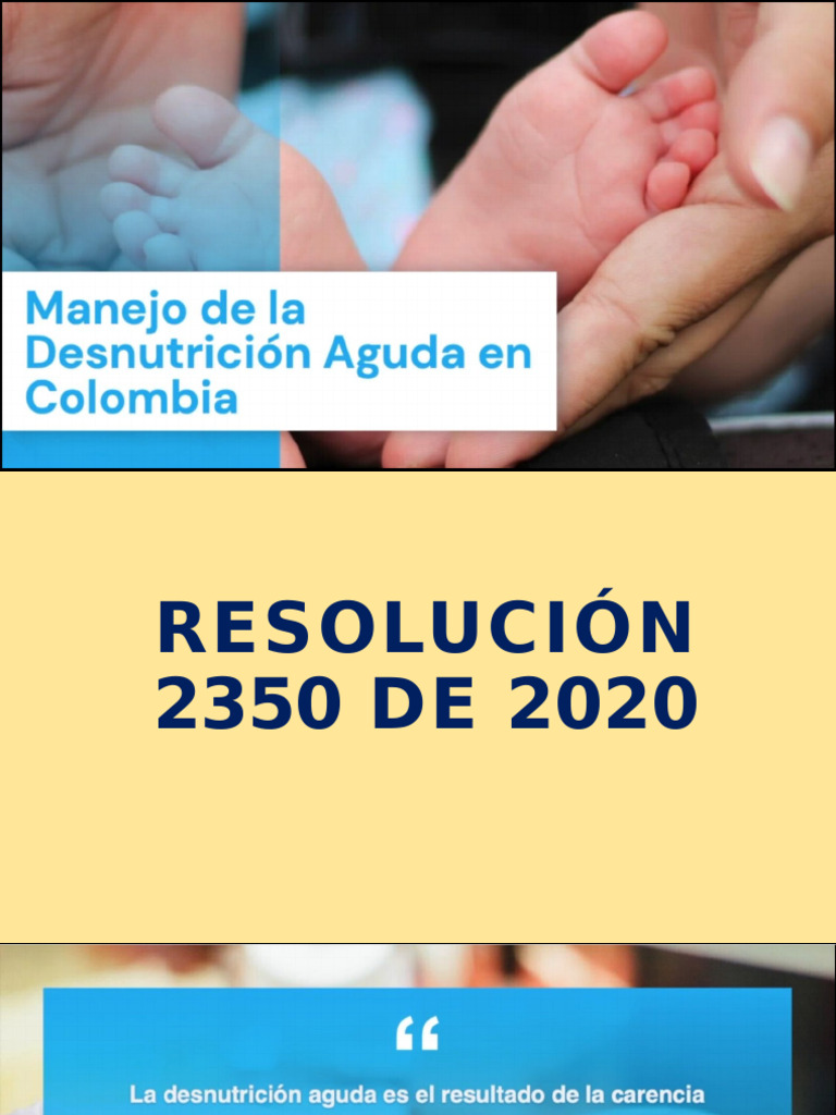PRESENTACION Resolución #2350 de 2020 | PDF