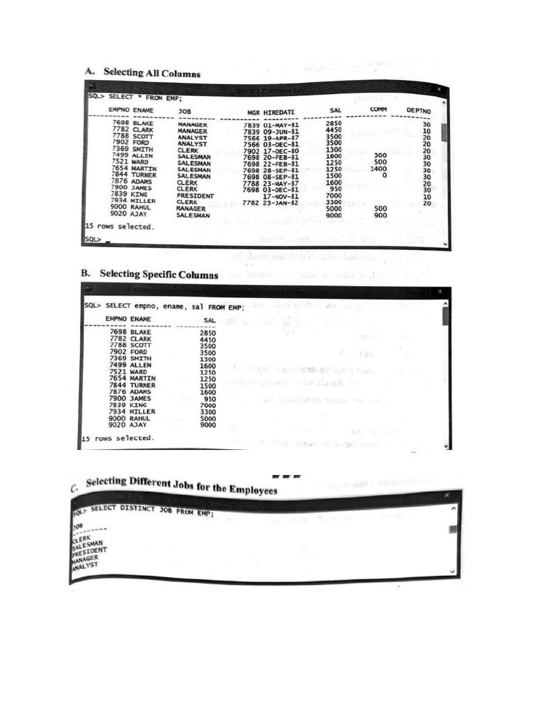 SQL Indexing Tables | PDF
