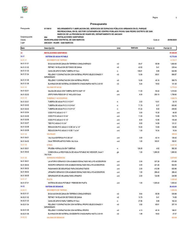 4. pres. iiss | PDF | Hormigón | edificio