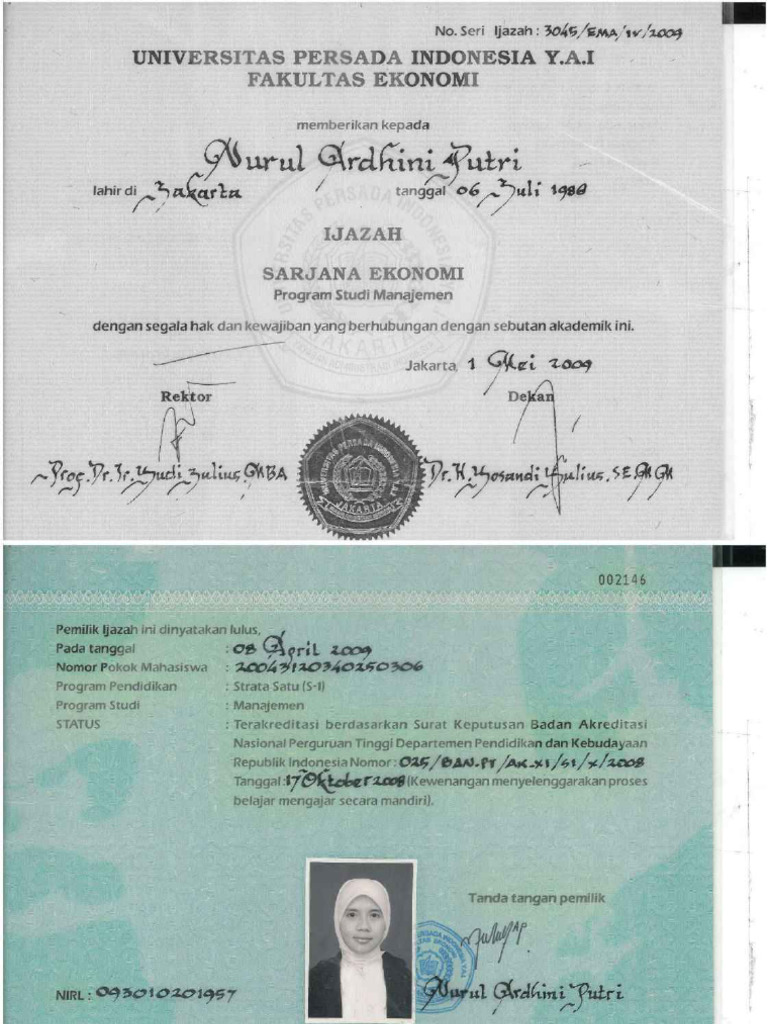 Dokumen Pendukung Nurul Putri | PDF