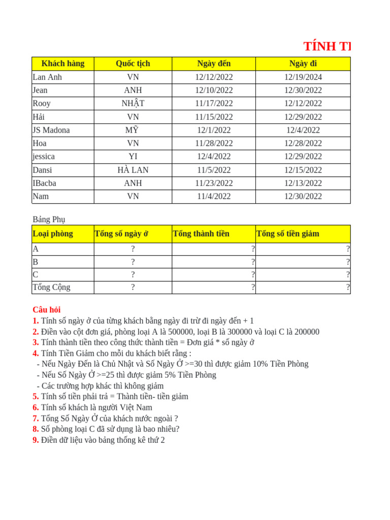 Bai Tap So 1 Pdf