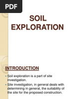 Soil Exploration Boring Methods | PDF | Drilling | Geotechnical Engineering