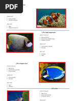 El Pez Payaso | PDF | Pescado | Organismos