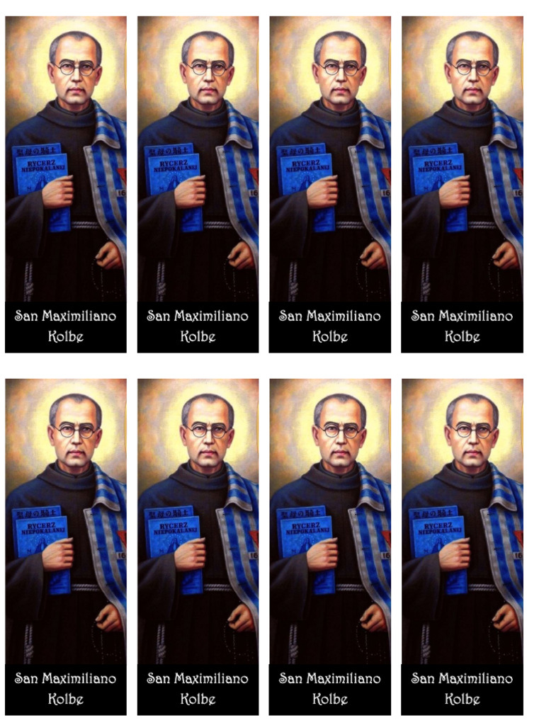San Max Kolbe | PDF | Intercesión | Nuevo Testamento