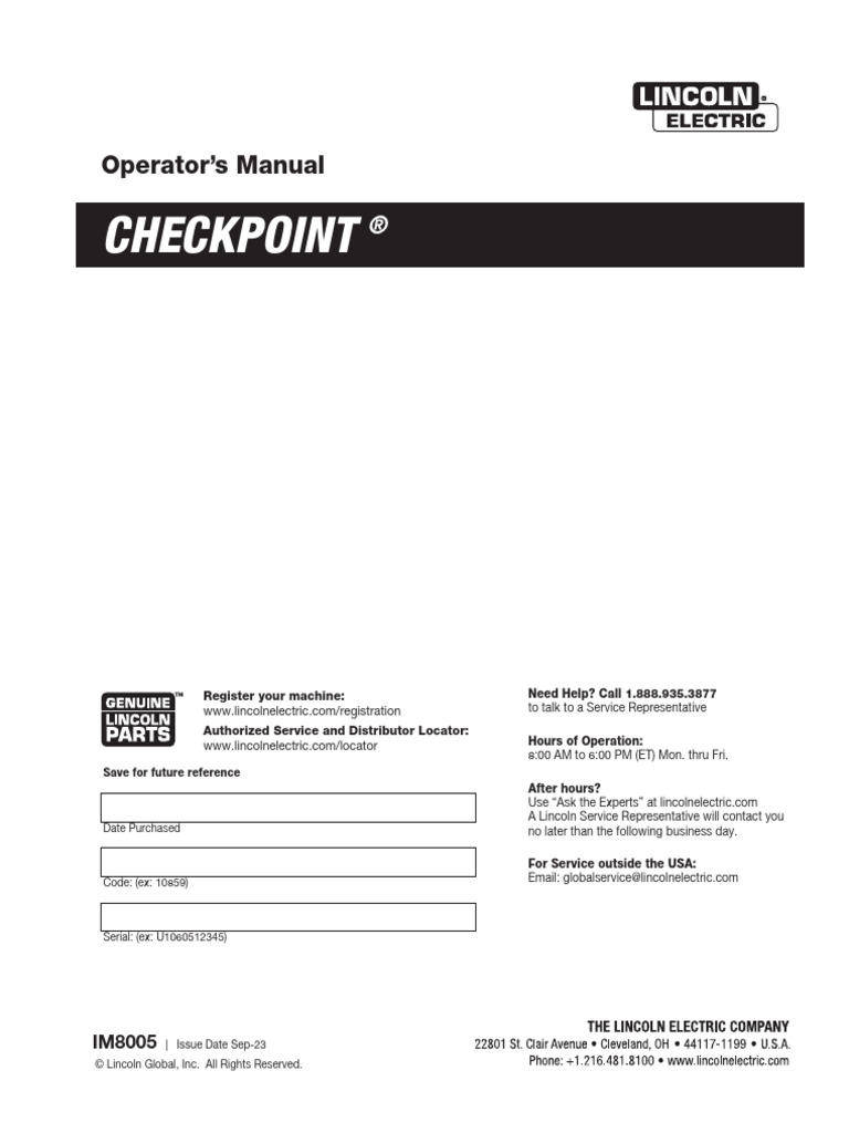 INFO CheckPoint | PDF | Welding | Construction