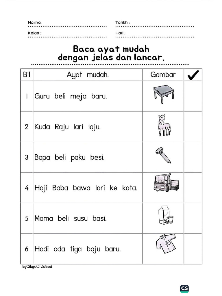 Modul Ayat Mudah KVKV | PDF