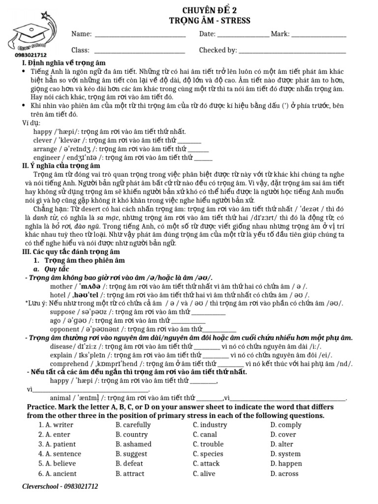 Stress Part 1 | PDF