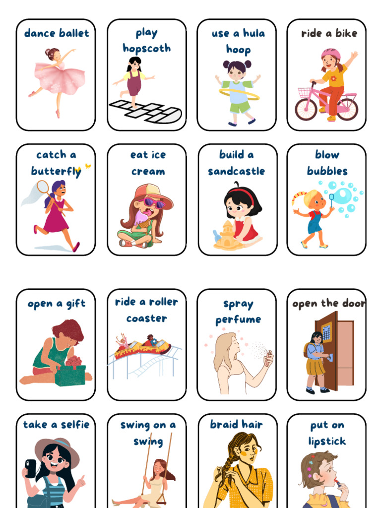 g3 Verbs Charade | PDF