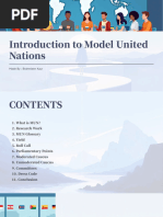 MUN Vocabulary | PDF | Committee | United Nations General Assembly