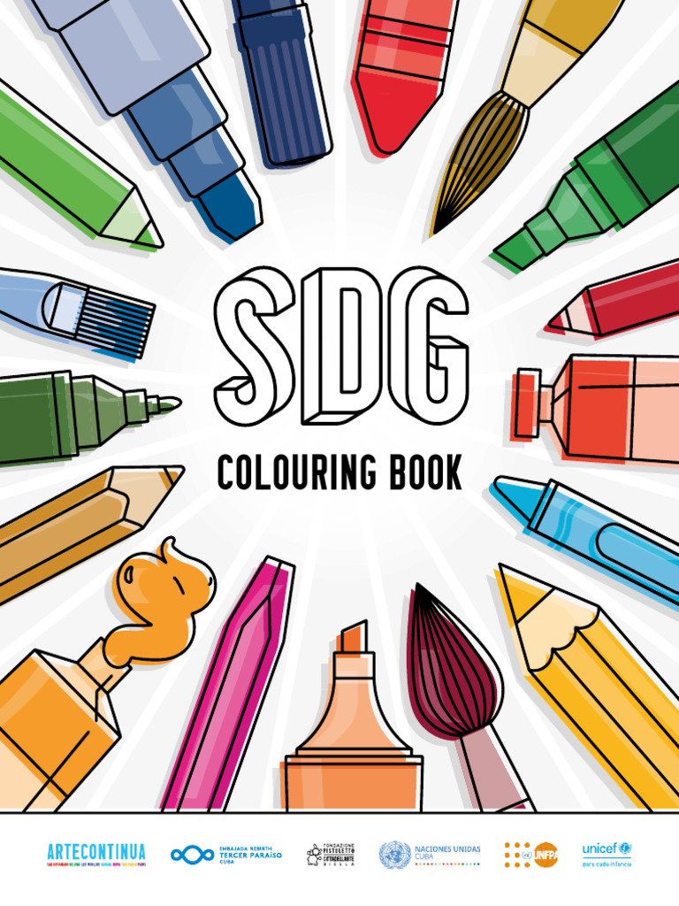 Kids' Coloring Book on Sustainable Goals | PDF | Economies | Economic ...