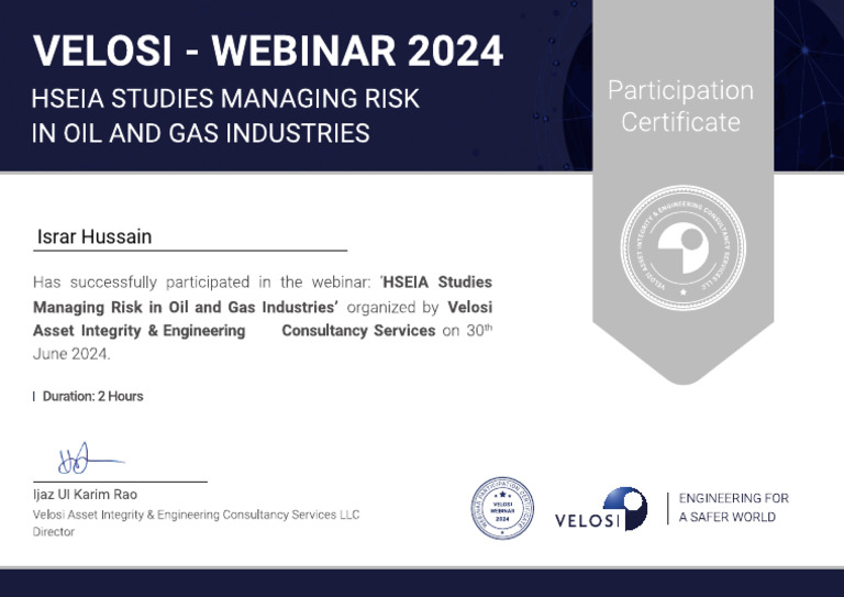 Hseia Study in The Oil and Gas Industry | PDF