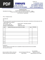 Material Inward Register Format | PDF