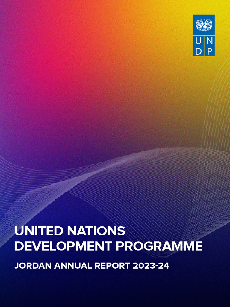 Undp Jordan 2023 24 Annual Report Spread Version 06jul25 | PDF ...