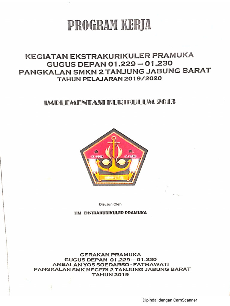 33.1 Prog Kegiatan Ekstra Pramuka | PDF