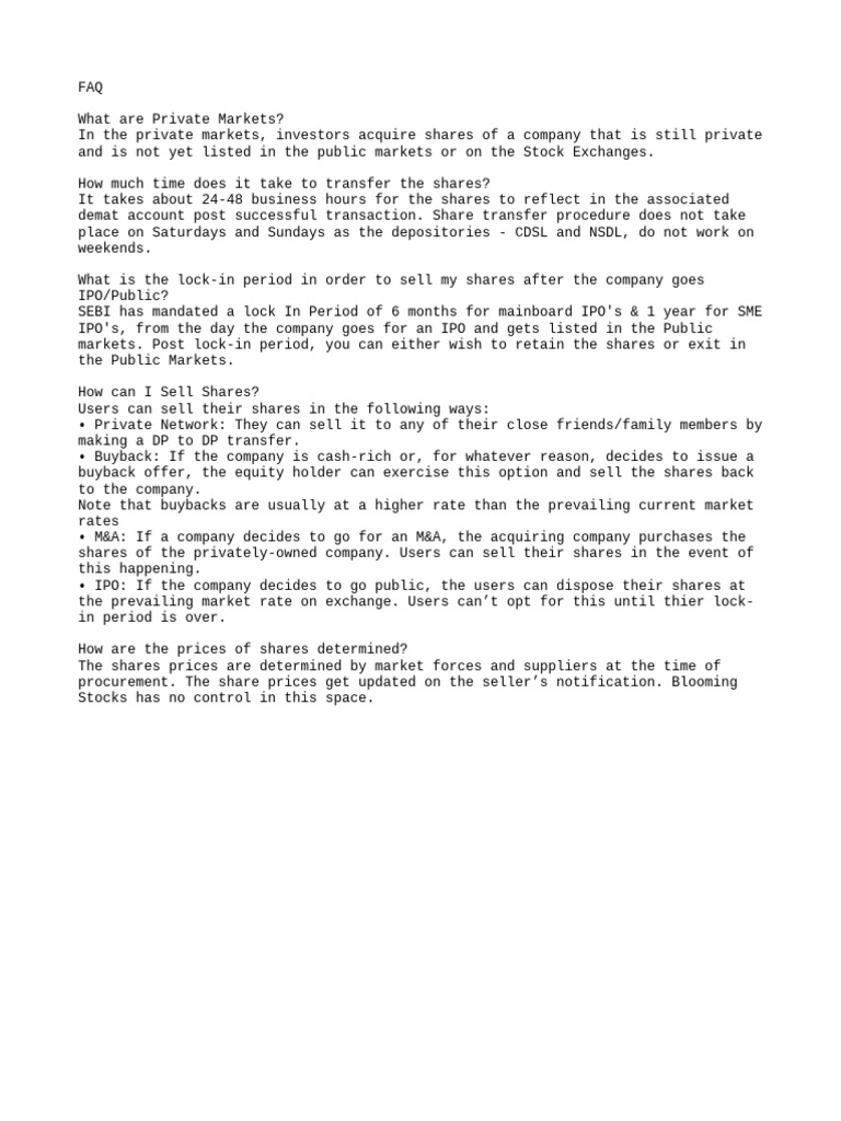 FAQ | PDF