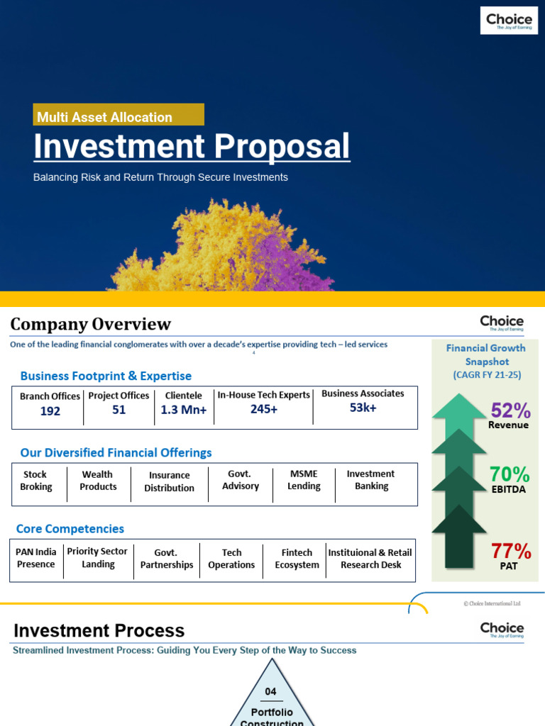 ICICI Prudential Multi Asset Proposal | PDF | Interest | Investing