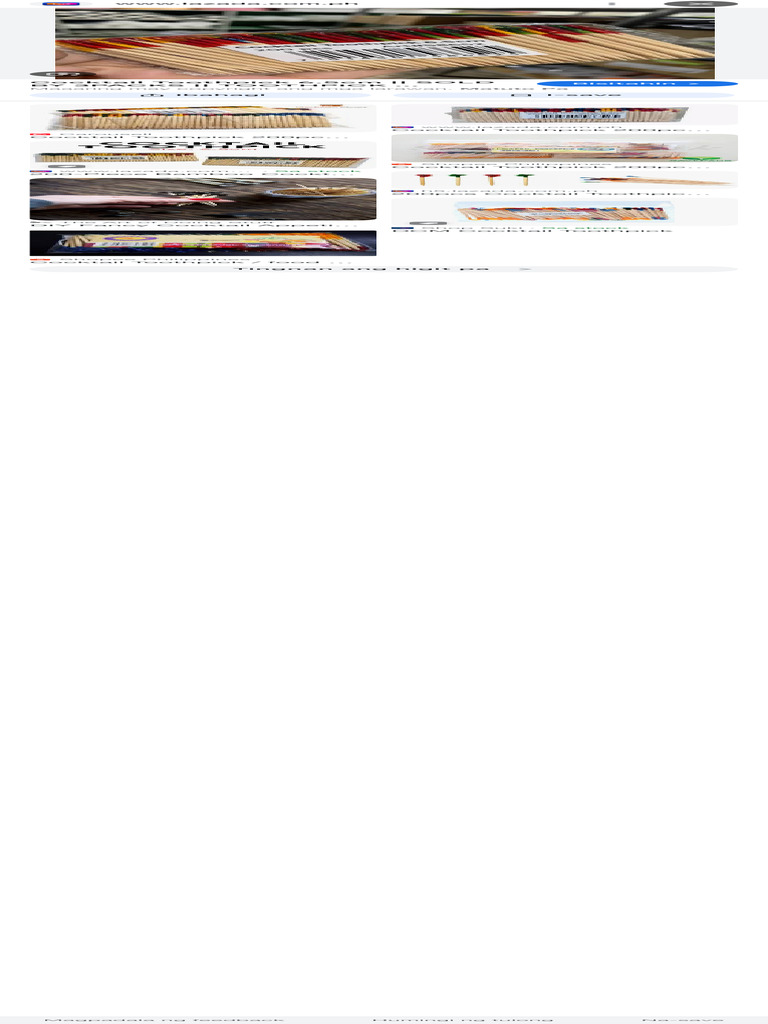 Toothpick - Hanapin Sa Google | PDF