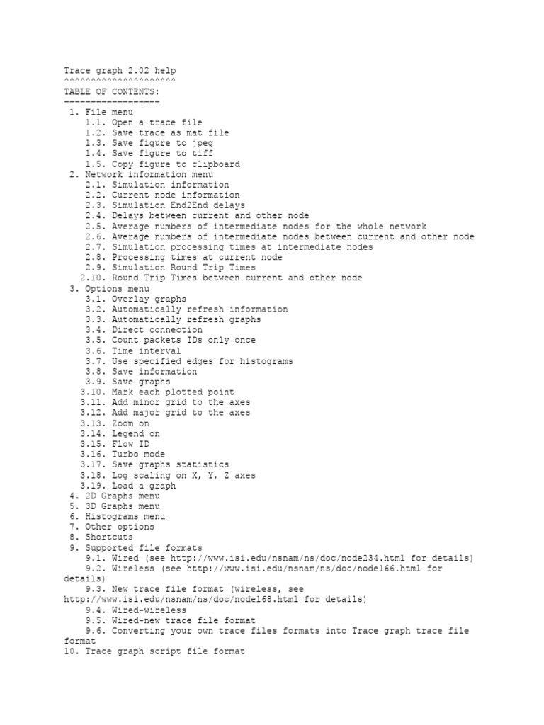 Trace Graph 2 | PDF | Vertex (Graph Theory) | Histogram