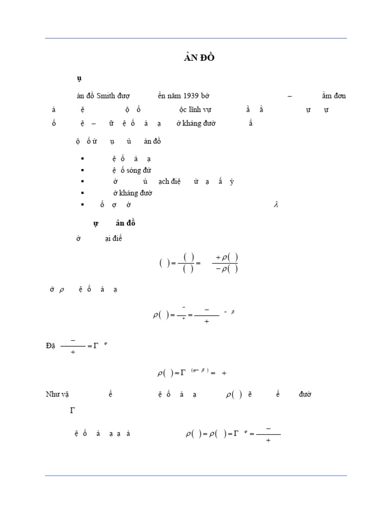 Bai 1 Smith Chart | PDF