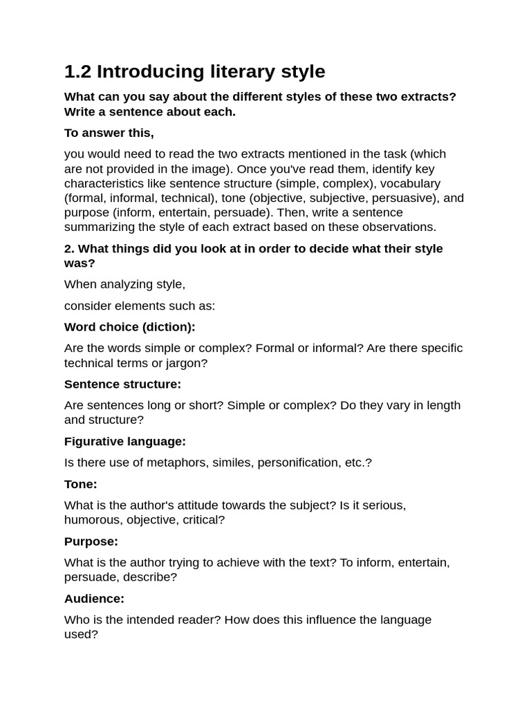 Literature - Skills and Techniques | PDF | Jargon | Linguistics