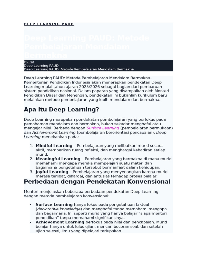 Deep Learning | PDF