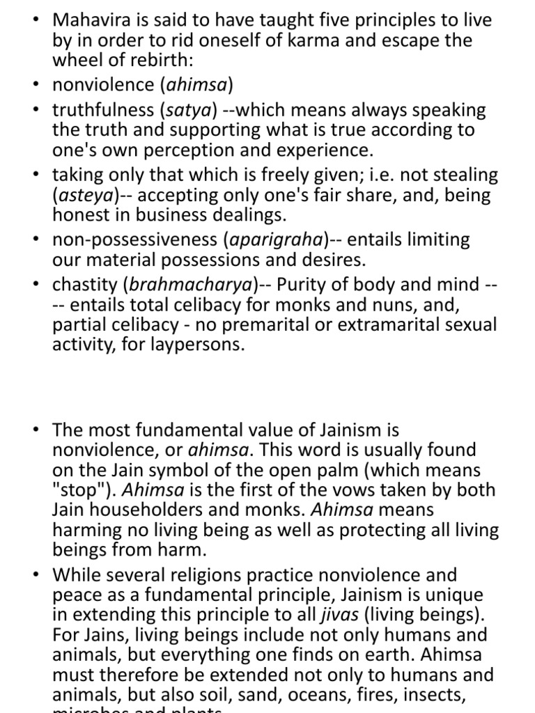 Jain Ethics | Ahimsa | Violence