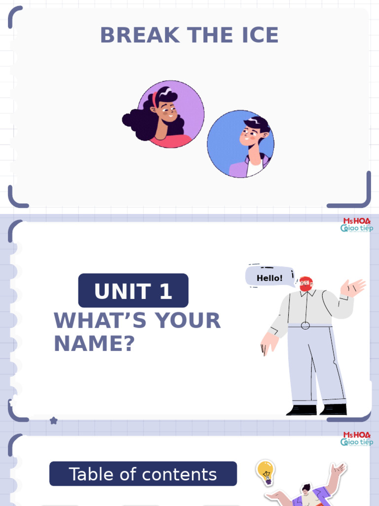 Unit 1. What's Your Name | PDF | Linguistics | Human Communication