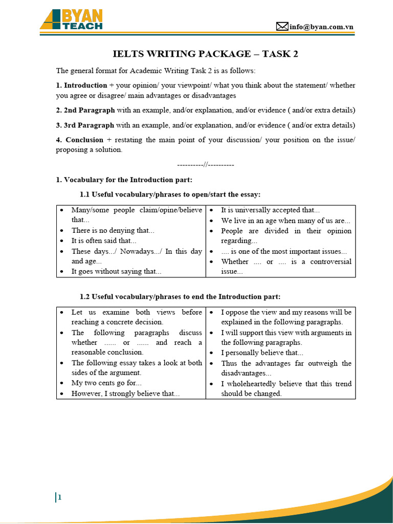 IELTS Writing Task 2 Vocabulary Guide | PDF | Zoo | City