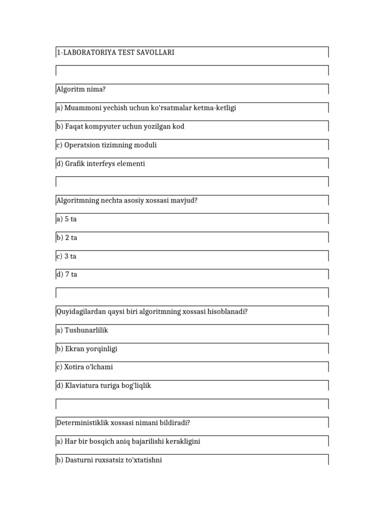1 Test | PDF