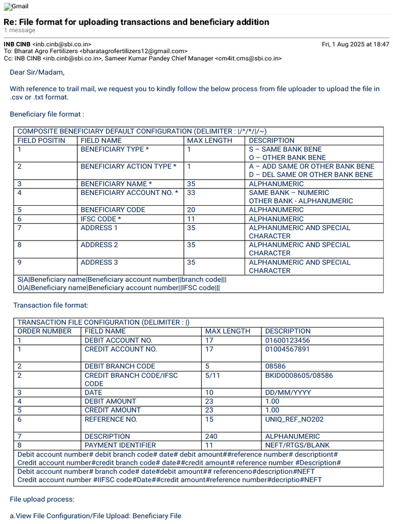 Gmail - Re - File Format For Uploading Transactions and Beneficiary ...