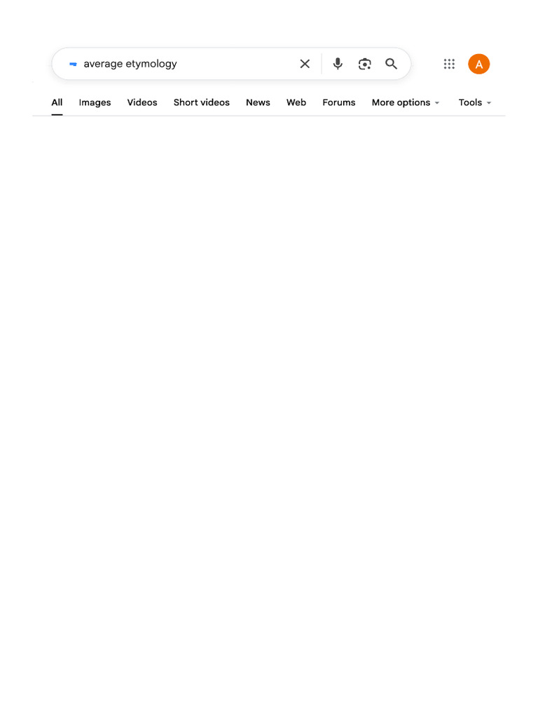 average etymology - Google Search | PDF | Average | Dictionary