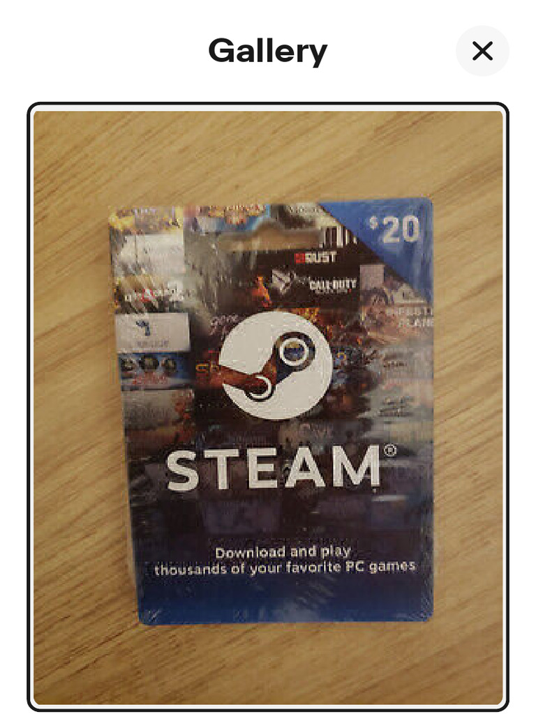 Read Fully Steam Gift Card Giftcard Lot 10 Zero Value Unactivated Ebay ...