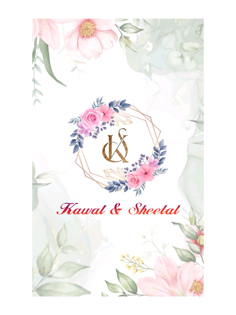 Kawal Weds Sheetal | PDF