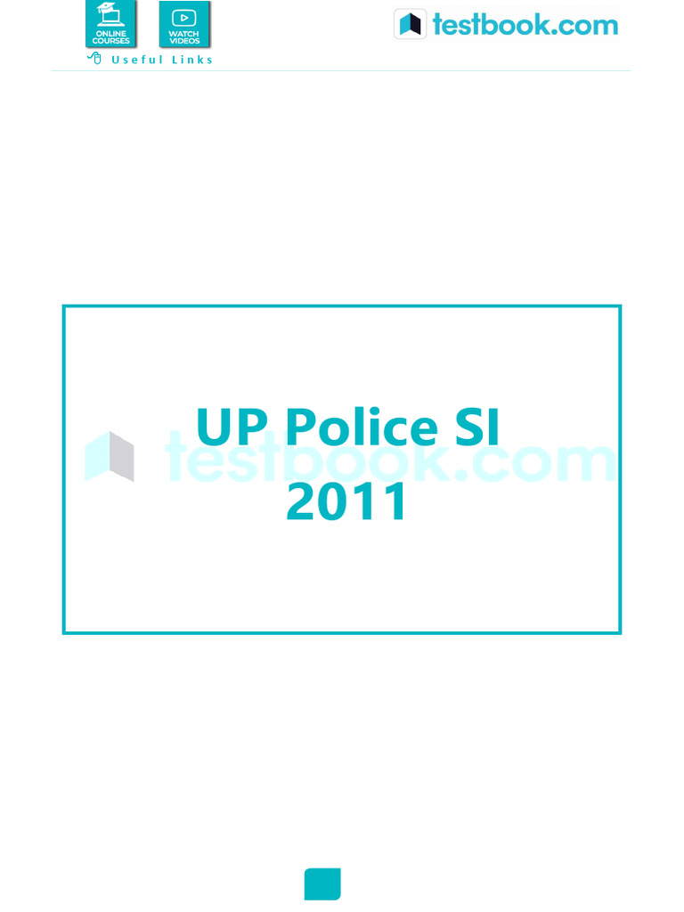 Up Police Si 2011 91913b0e | PDF