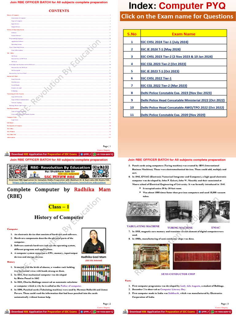 RBE Computer (Eng) Ebook (N-Up 2x2) | PDF | Byte | Computer Data Storage