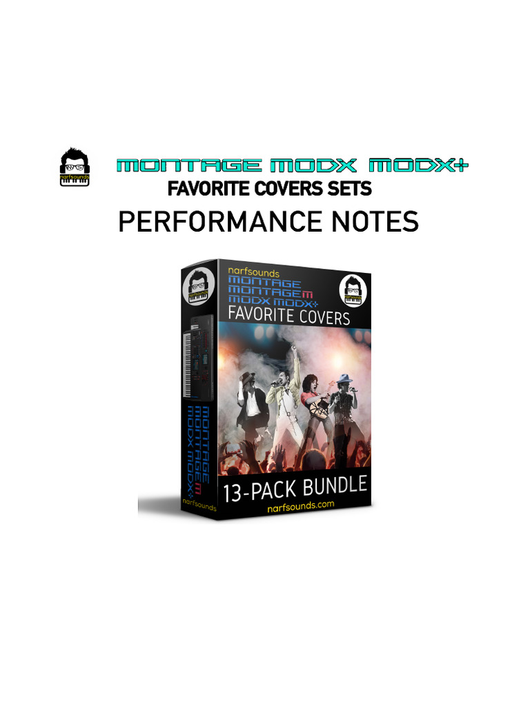 Narf Sounds Yamaha Performance Notes Set 1-13 | PDF | Synthesizer ...