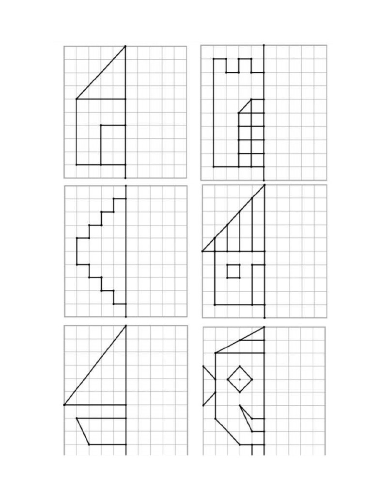 Dibujos de Simetria. | PDF
