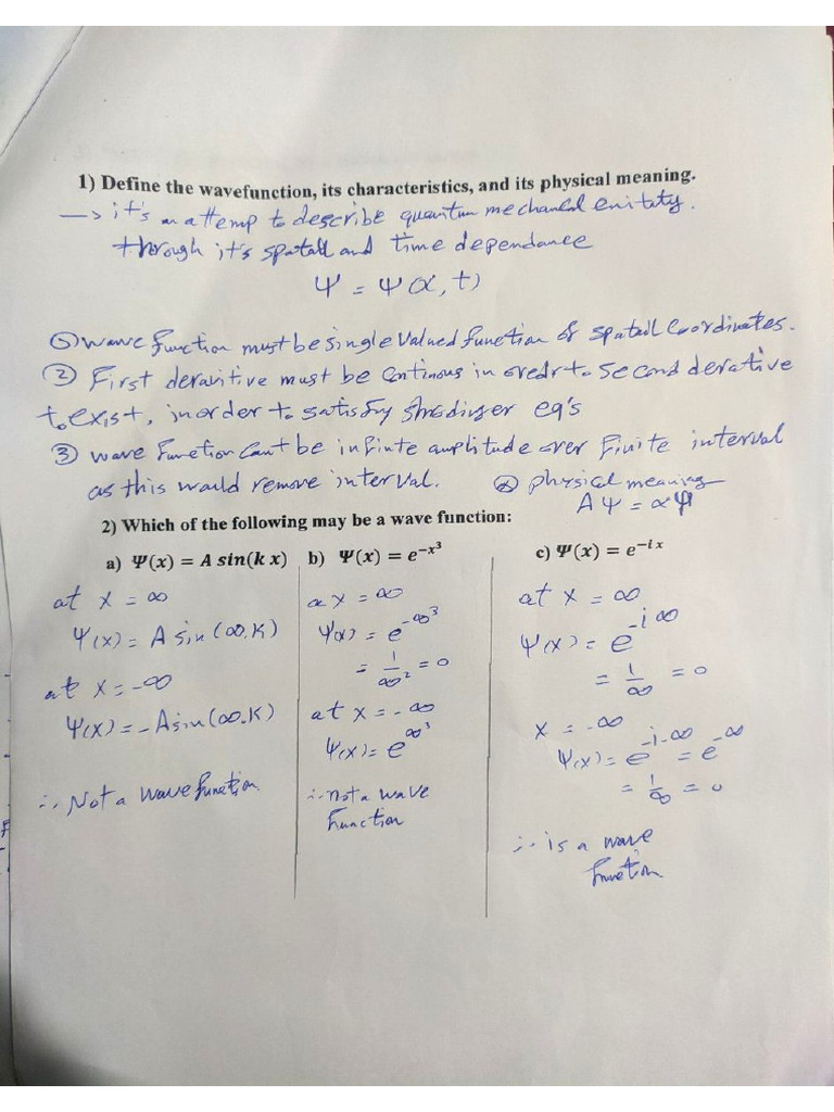 Quantum 2 Sheet Answers | PDF