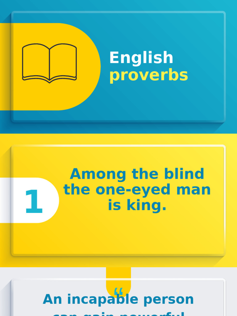 Proverbs Presentation Pdf