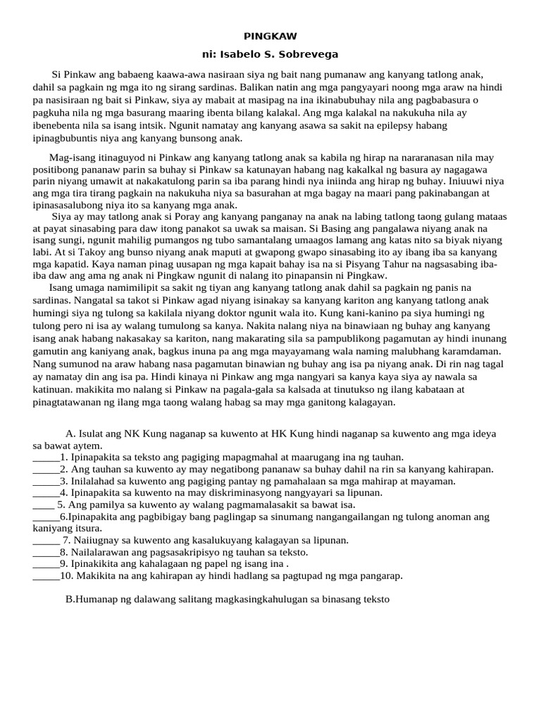 Ping Kaw | PDF