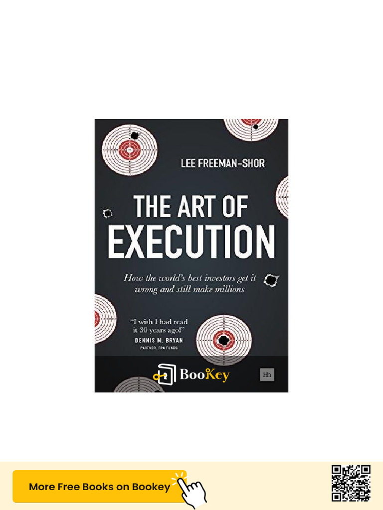 Insights from "The Art of Execution" | PDF | Investing | Bias