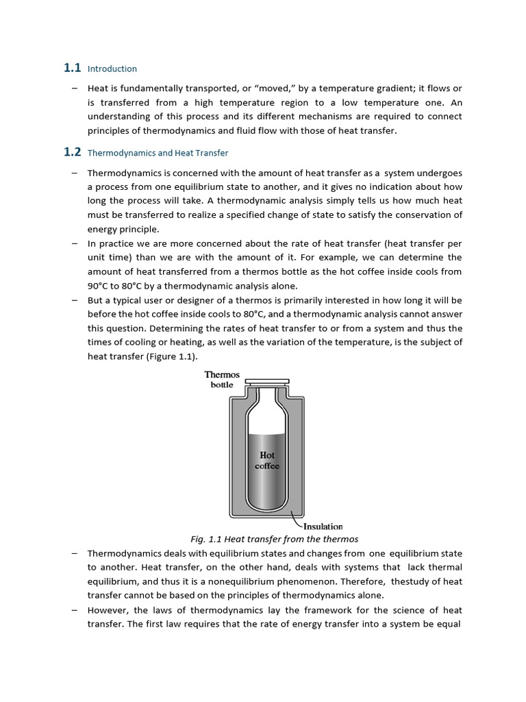 Understanding Heat Transfer Mechanisms | PDF | Thermal Conduction ...