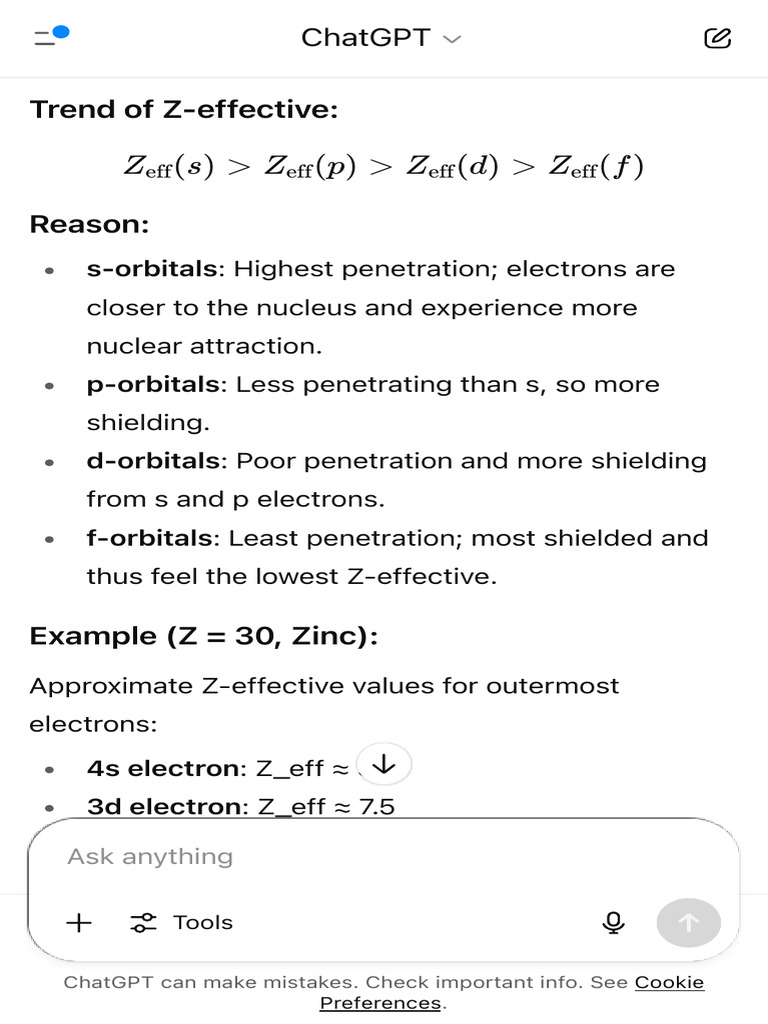 Z-effective Trend Comparison | PDF
