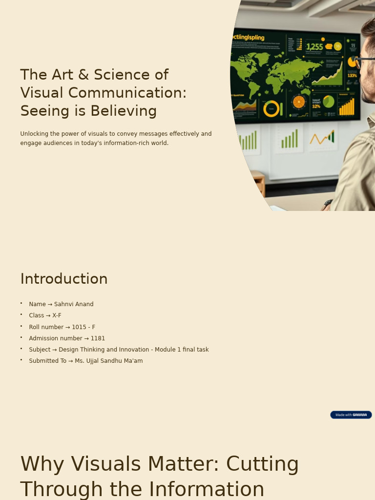 Mastering Visual Communication Skills | PDF | Communication | Infographics
