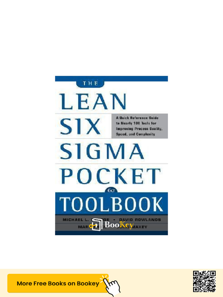 Lean Six Sigma Pocket Toolbook Guide | PDF | Statistics | Sampling ...