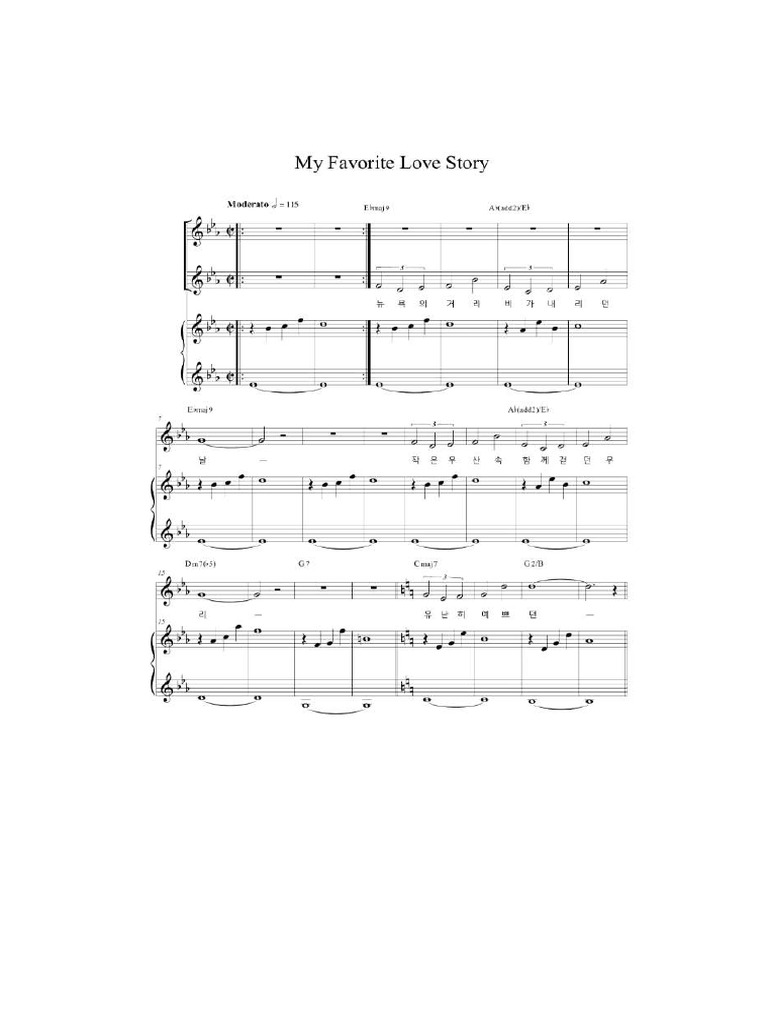 My Favorite Love Story | PDF