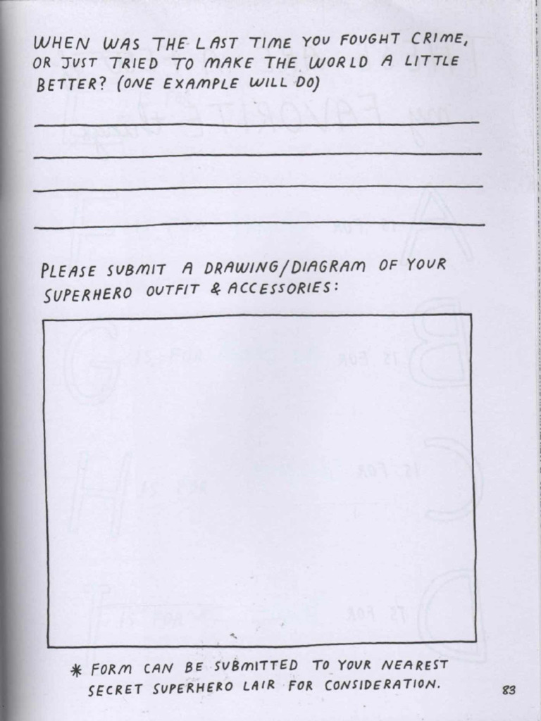 Superhero Worksheet - 2 | PDF